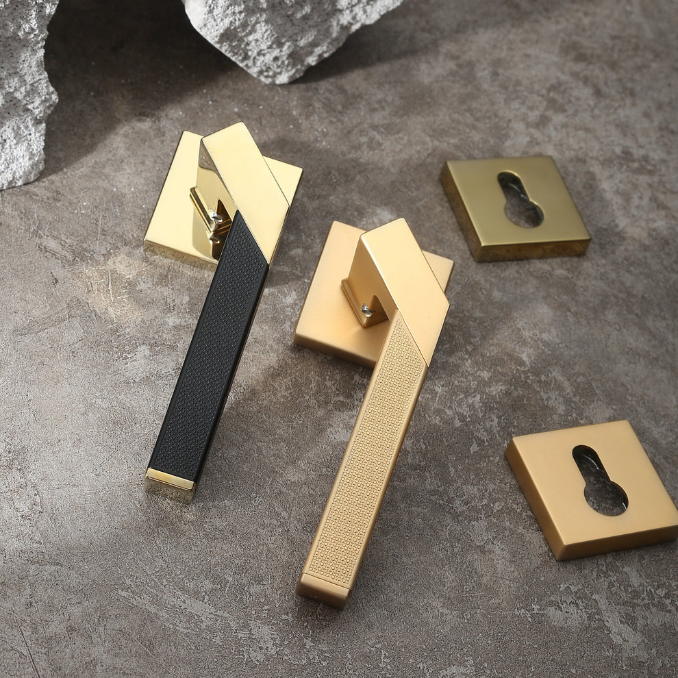 Complete Door Lock Set With Square Knurled Handle. E-Z-0087-S1 Kenya ...